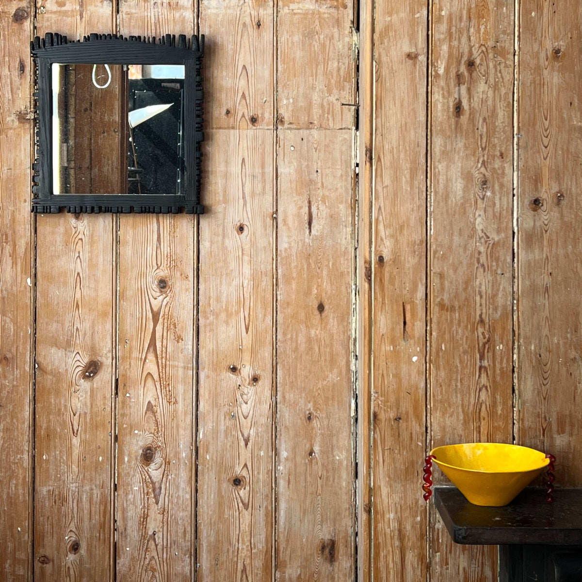 CHARRED WOOD FRAME BY BARNABY LEWIS – Jermaine Gallacher